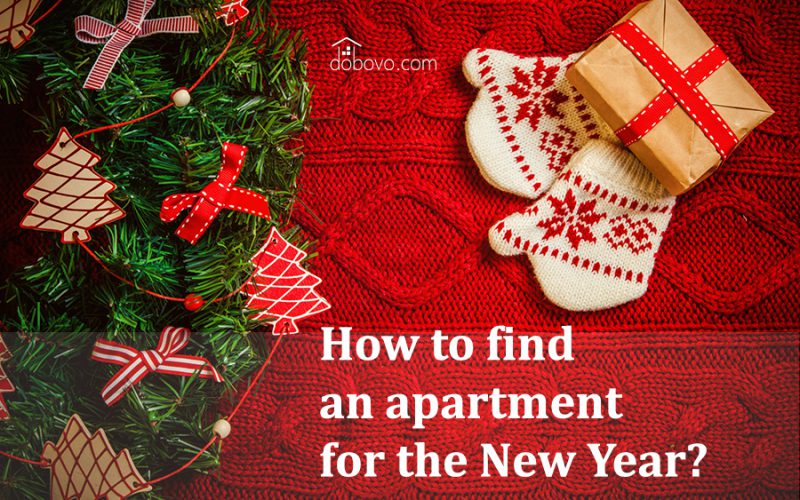 How to find an apartment on the New Year? Expert advice - Dobovo Blog